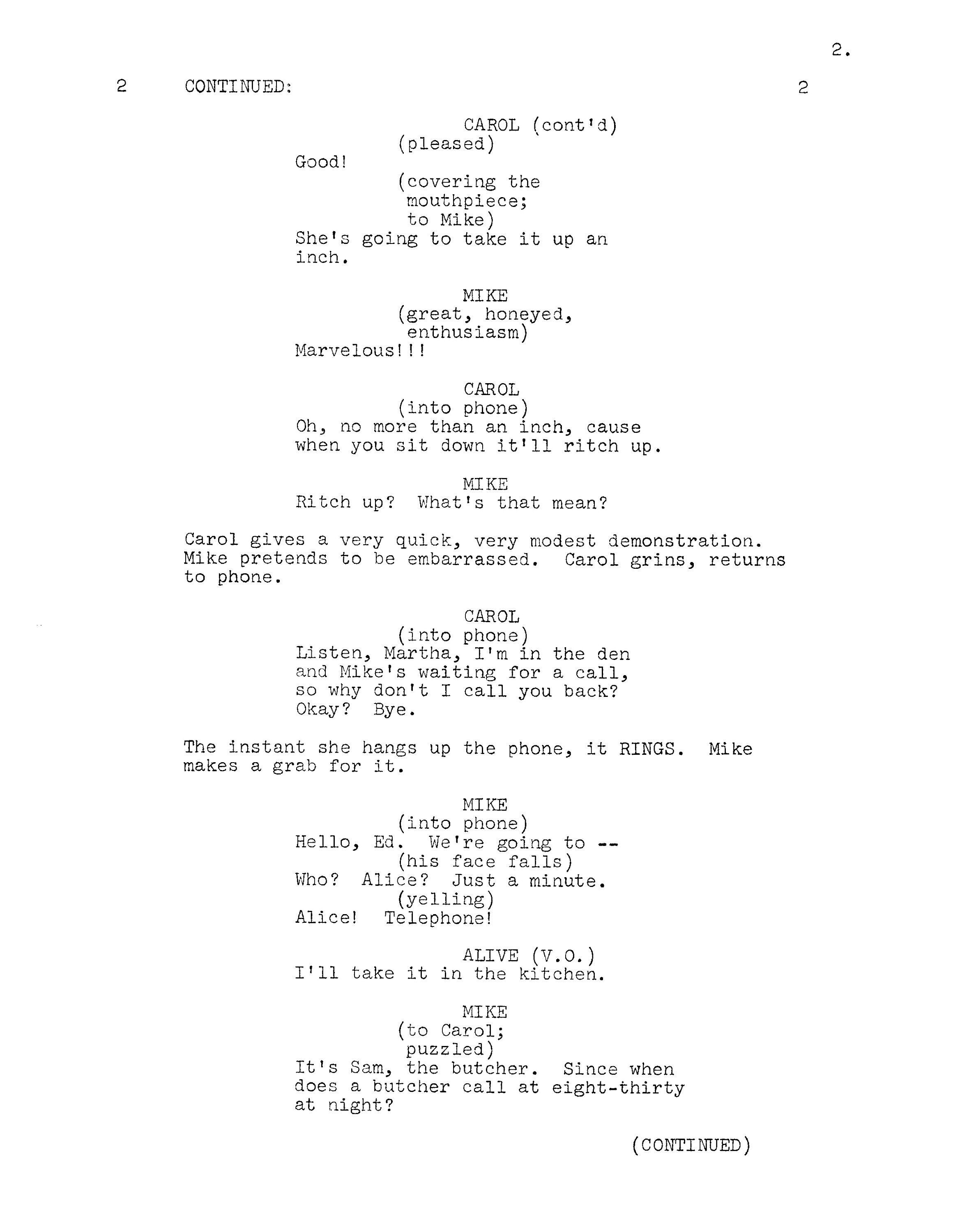 BRADY BUNCH TV Series Script, Famous Payphone at Home Epiosde, Allan ...