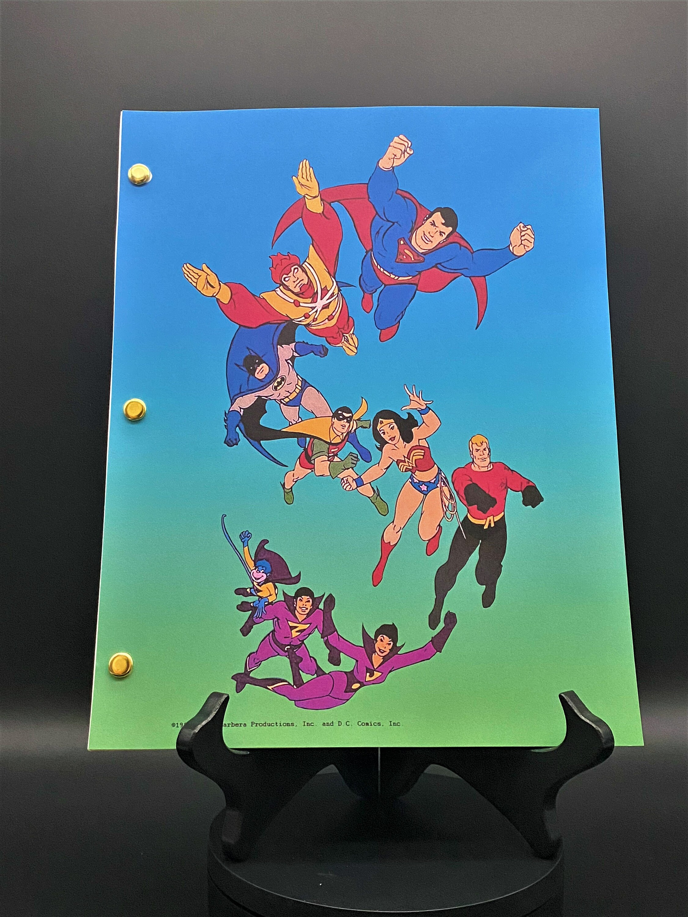 SUPER FRIENDS: Super Powers Show Storyboards, Brainiac Darkseid ...