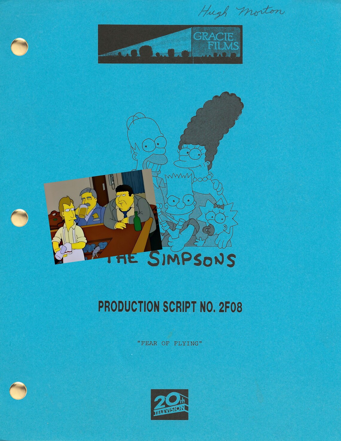 SIMPSONS TV Series Script, CHEERS Cast Reunion Episode, Classic ...
