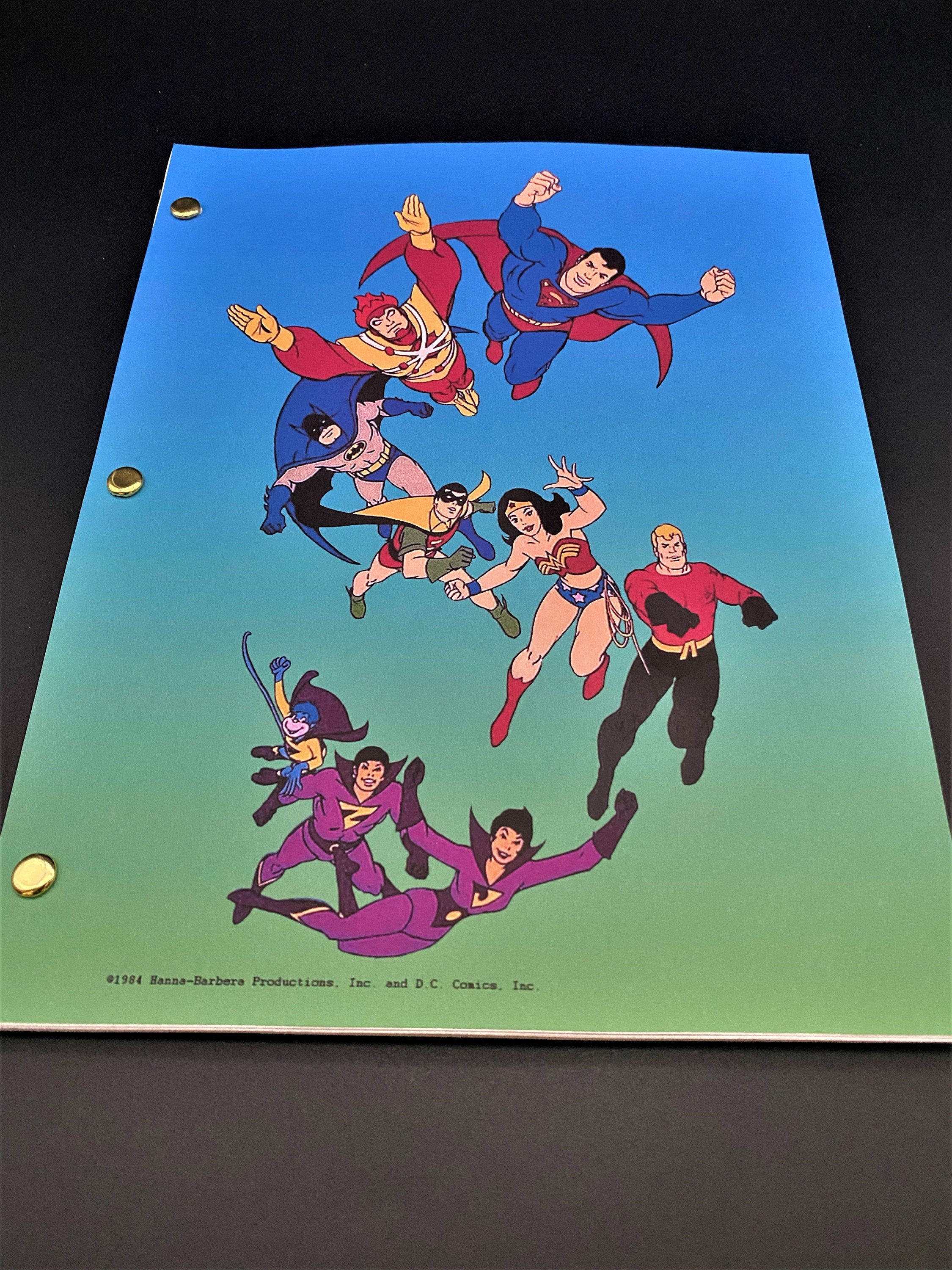 SUPER FRIENDS: Super Powers Show Storyboards, Brainiac Darkseid ...