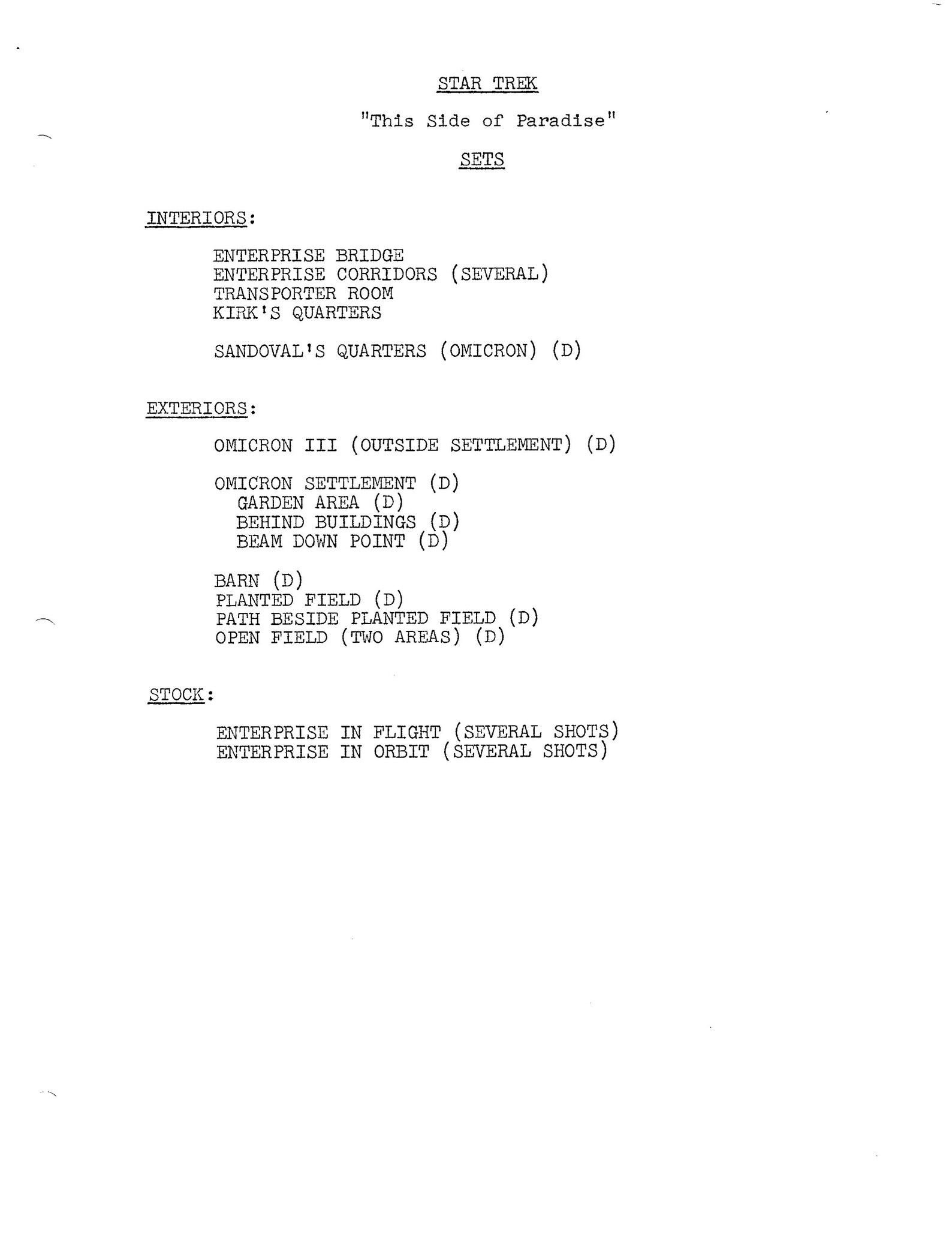 STAR TREK RP of William Shatner Signed 1st Season Tv Script, This Side ...