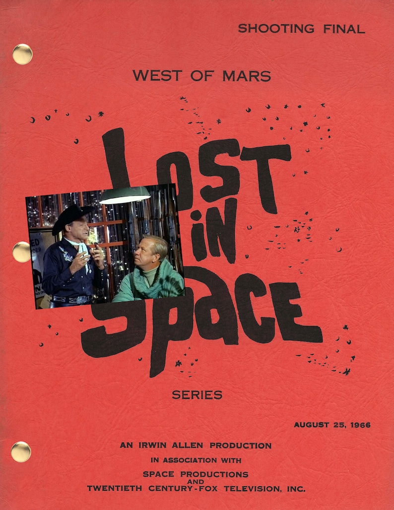 LOST in SPACE TV Series Script - Etsy