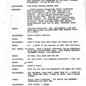 ROCKY & BULLWINKLE 2 Animated Cartoon TV Series Scripts, Dudley Do ...