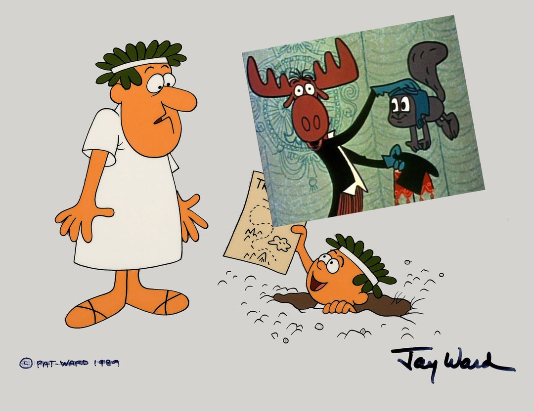 AESOP & SON Storyboards From Rocky and Bullwinkle Cartoon TV Series ...