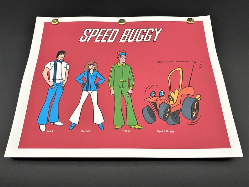 SPEED BUGGY TV Series 92 Storyboards Hanna-barbera Saturday - Etsy