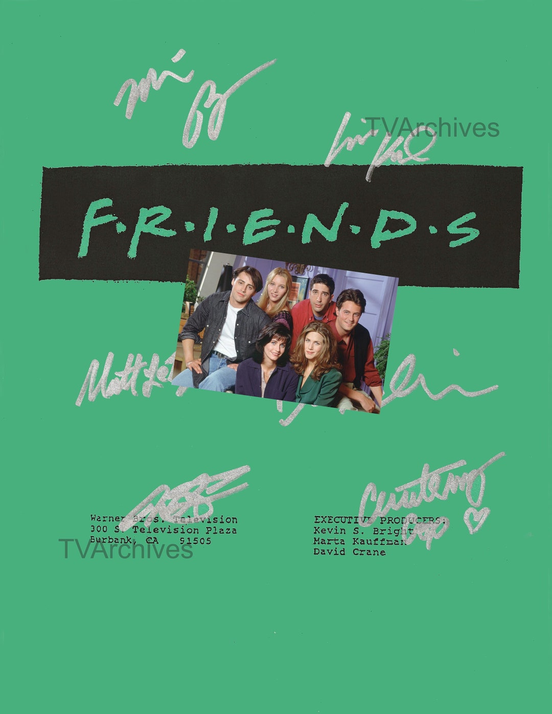 FRIENDS TV Series Script, Season 1, Jennifer Aniston, Lisa Kudrow, Matt ...