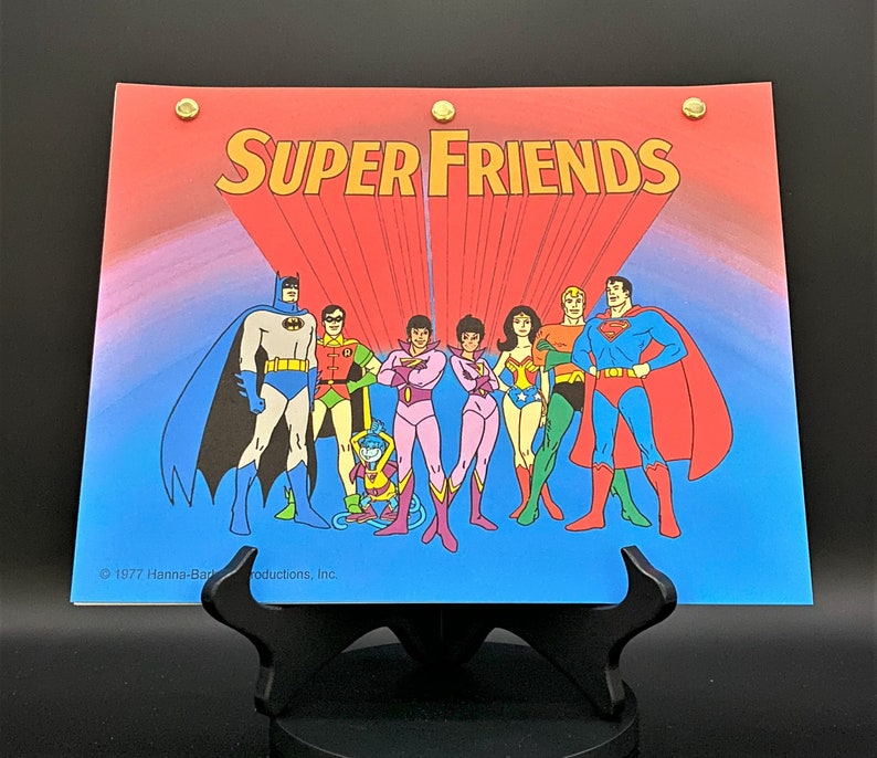 SUPER FRIENDS Hour TV Series, 1977 Hanna-barbera Model Sheets, Superman ...