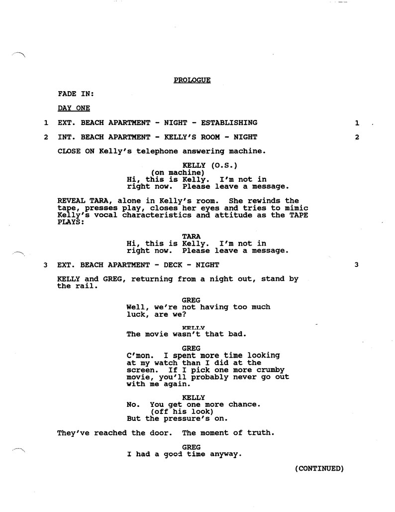 BEVERLY HILLS 90210 TV Series Script, Jason Priestley, Jennie Garth ...