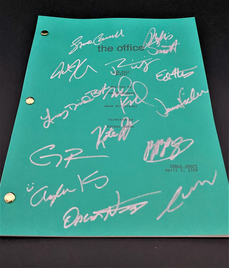 THE OFFICE TV Series Script - Steve Carrell, John Krasinski, Jenna ...