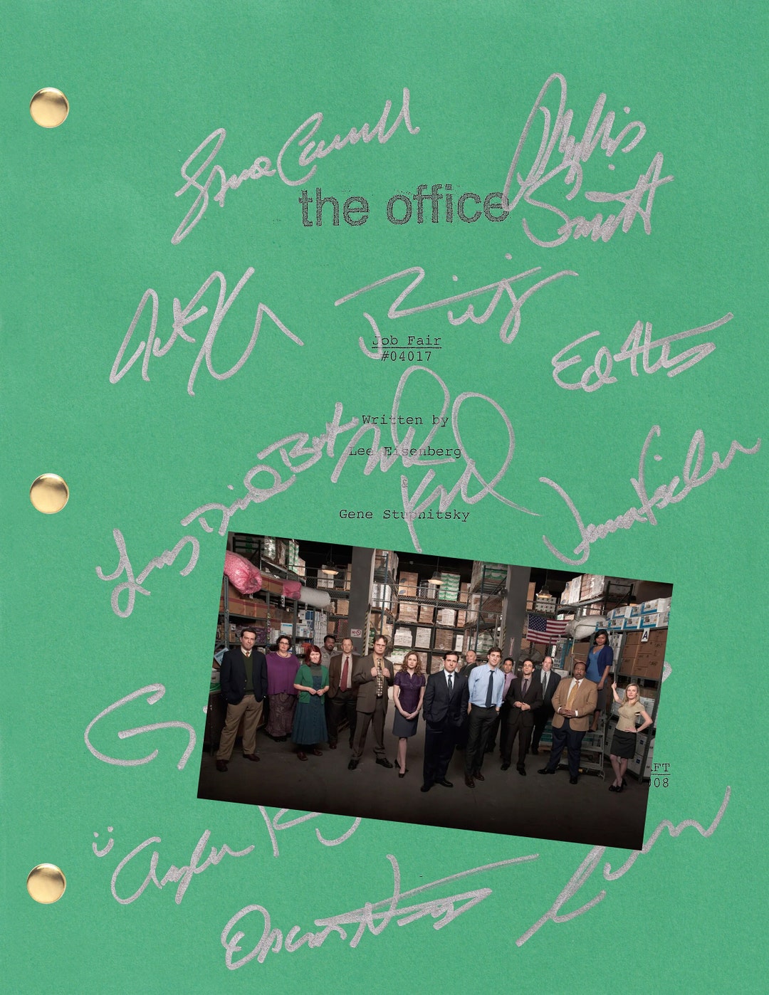 THE OFFICE TV Series Script - Steve Carrell, John Krasinski, Jenna ...