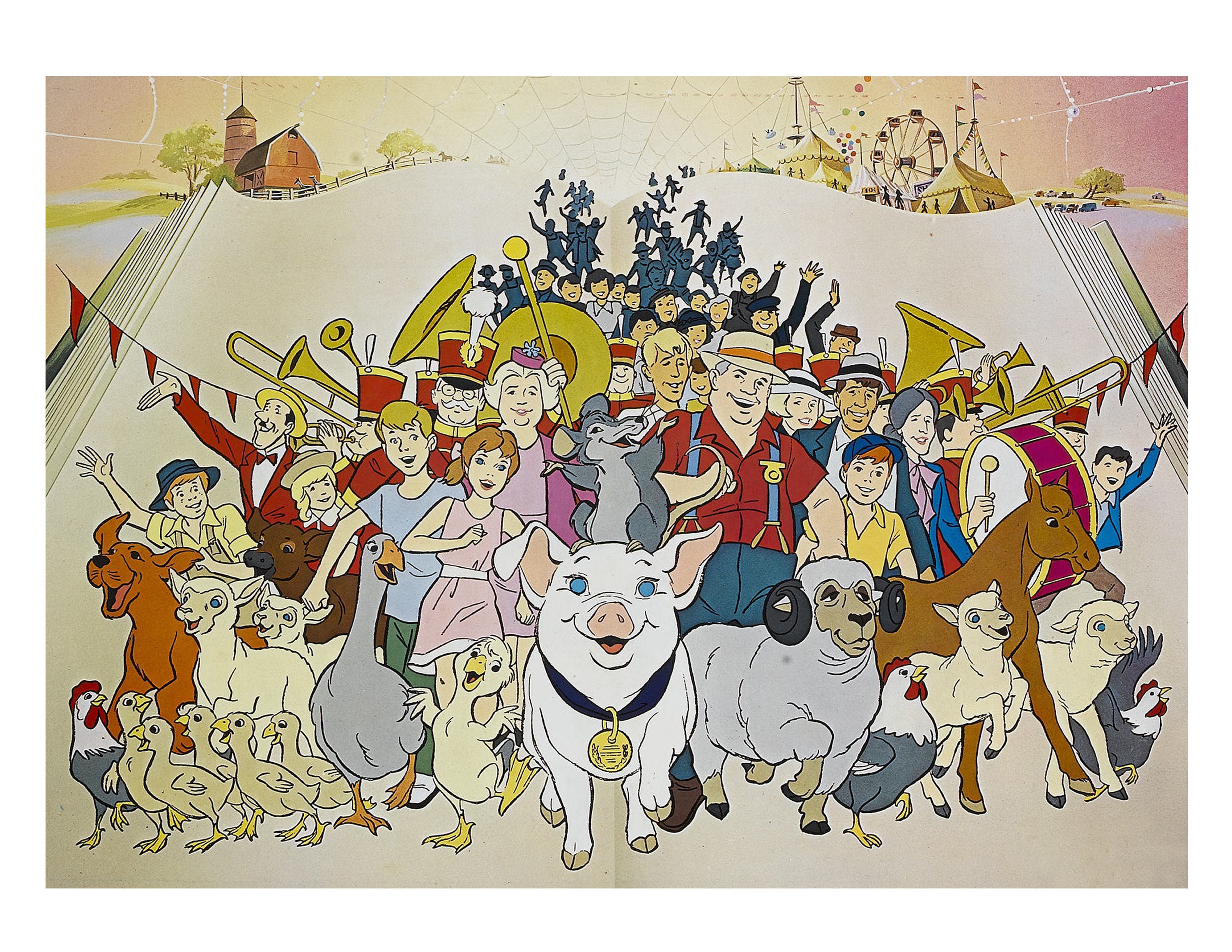 CHARLOTTE'S WEB Model & Character Sheets, 1973 Hanna-barbera Animated ...