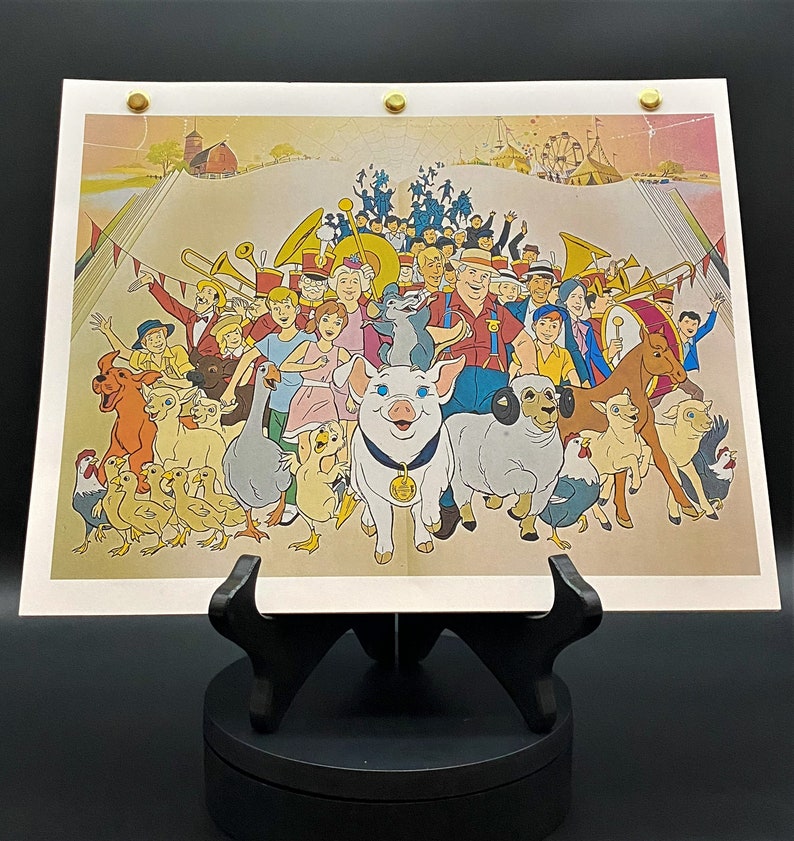 CHARLOTTE'S WEB Model & Character Sheets, 1973 Hanna-barbera Animated ...