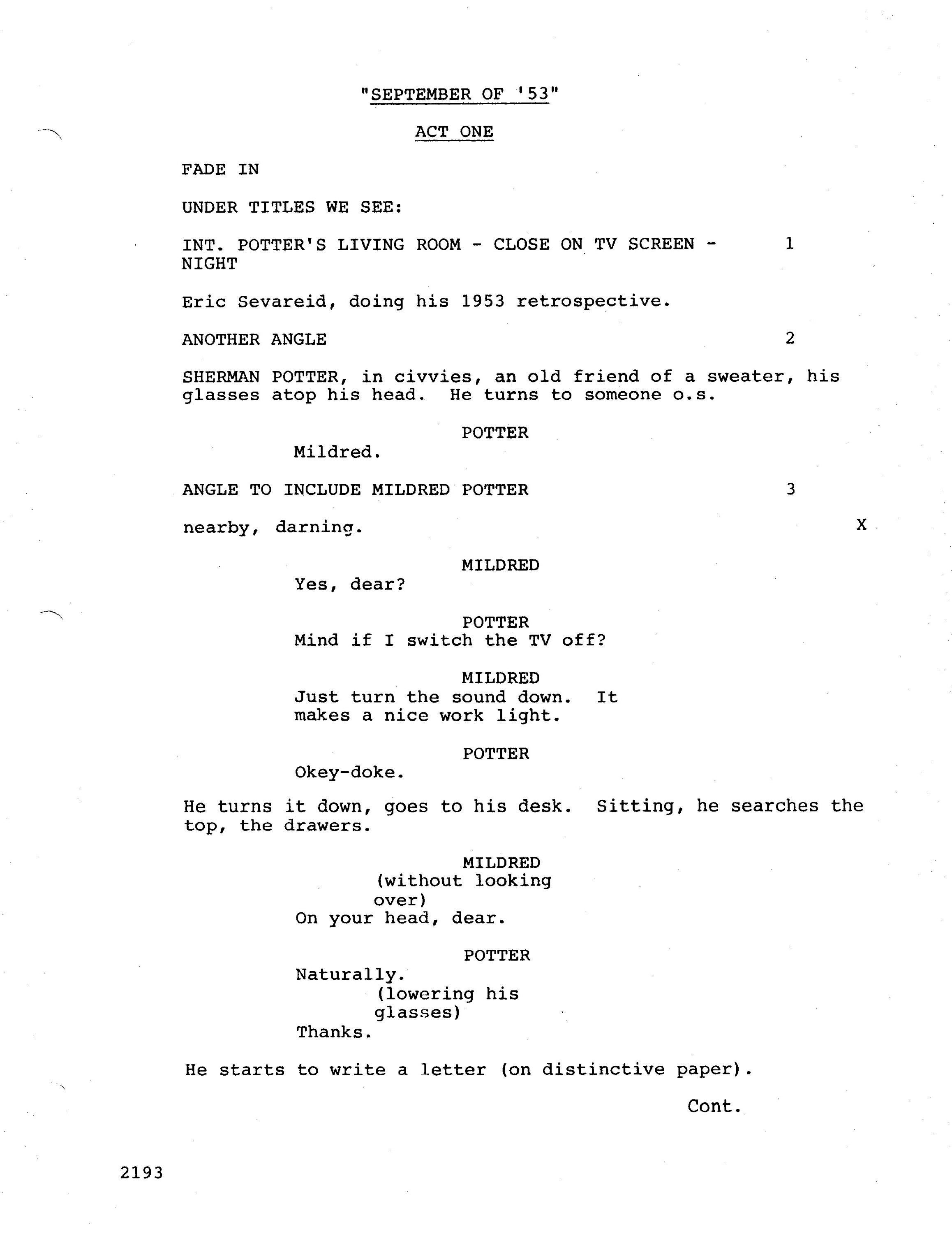 MASH and Aftermash TV Series Scripts Gift Pack Last MASH and First ...