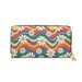 Groovy Vibes Wavy Daisies - Zipper Wallet - Etsy