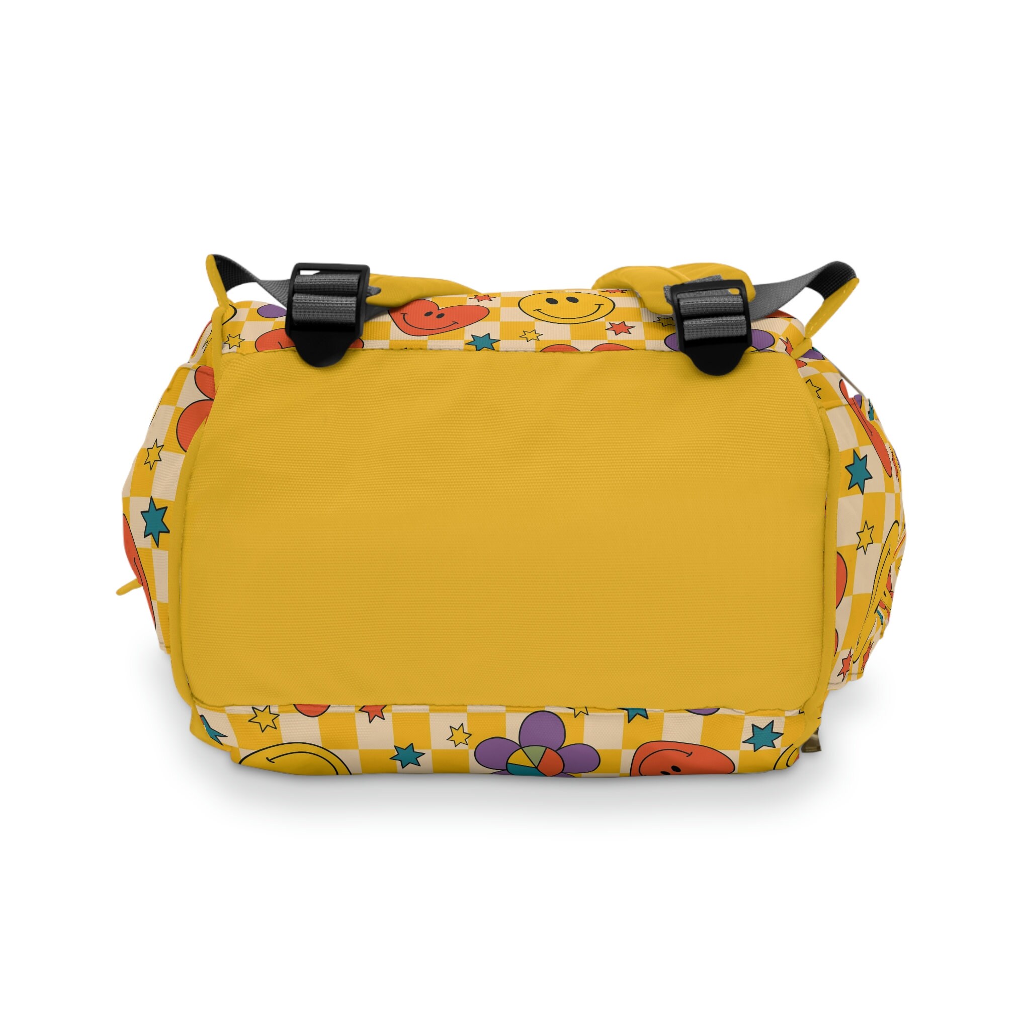 Trippy Checkers and Smiley Faces Multifunctional Diaper Backpack - Etsy