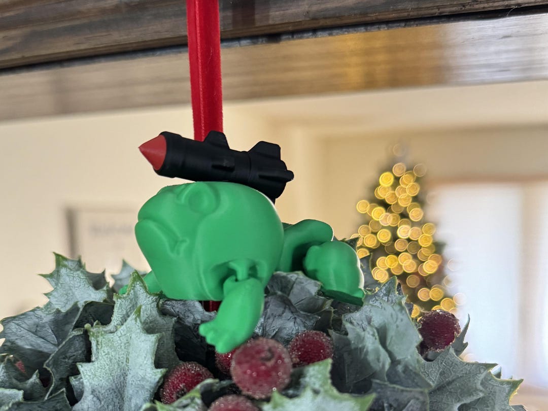 Missile Toad Holiday Decoration mistletoe 3D Printed - Etsy