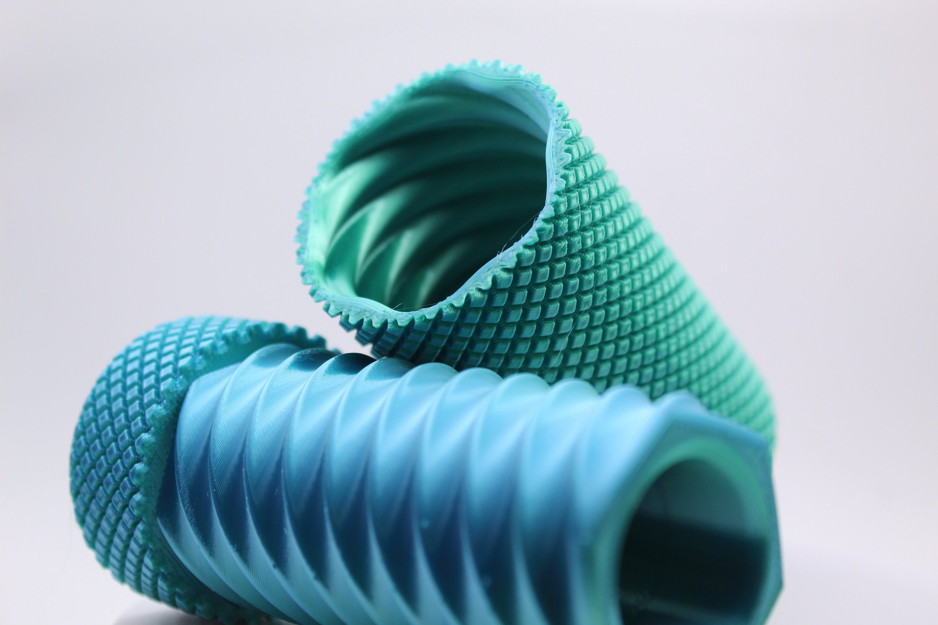 3D Printed Knurled Twist Container - Etsy