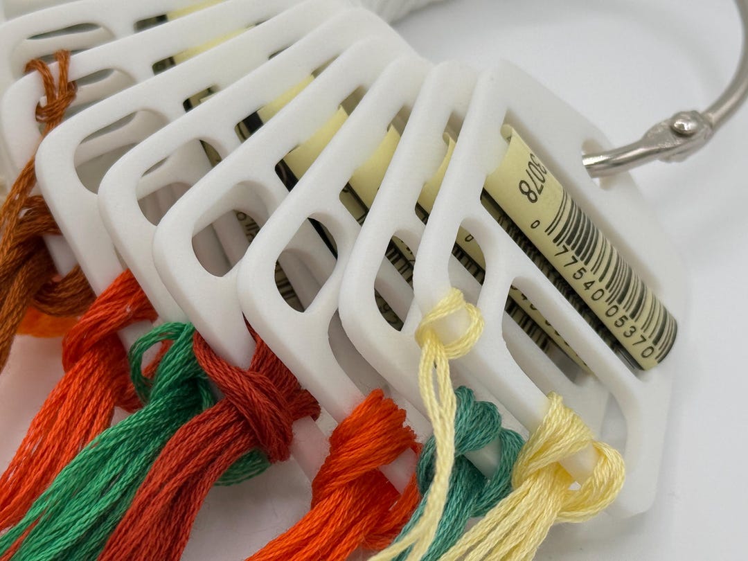 Cross Stitch Floss Drops – Thread Organizers for Cross-stitch ...