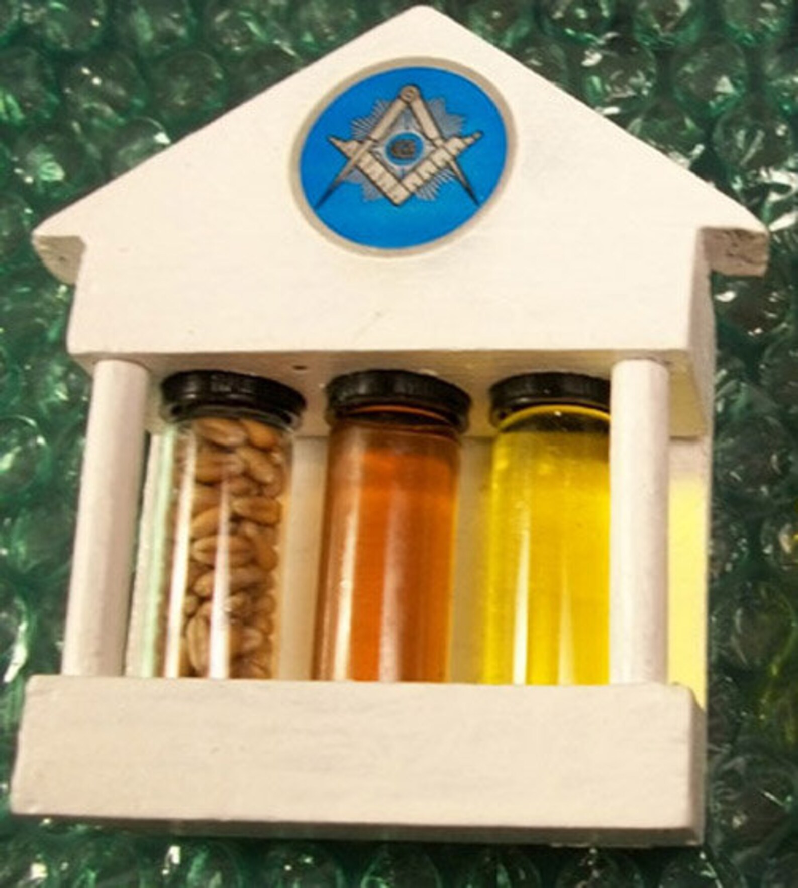 Masonic Fellowcraft Token, Corn, Wine and Oil and Masonic Coin - Etsy