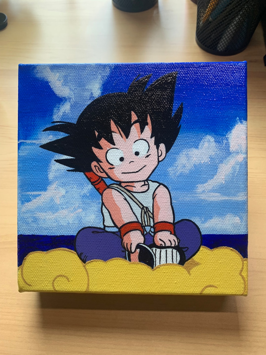 Kid Goku Painting - Etsy