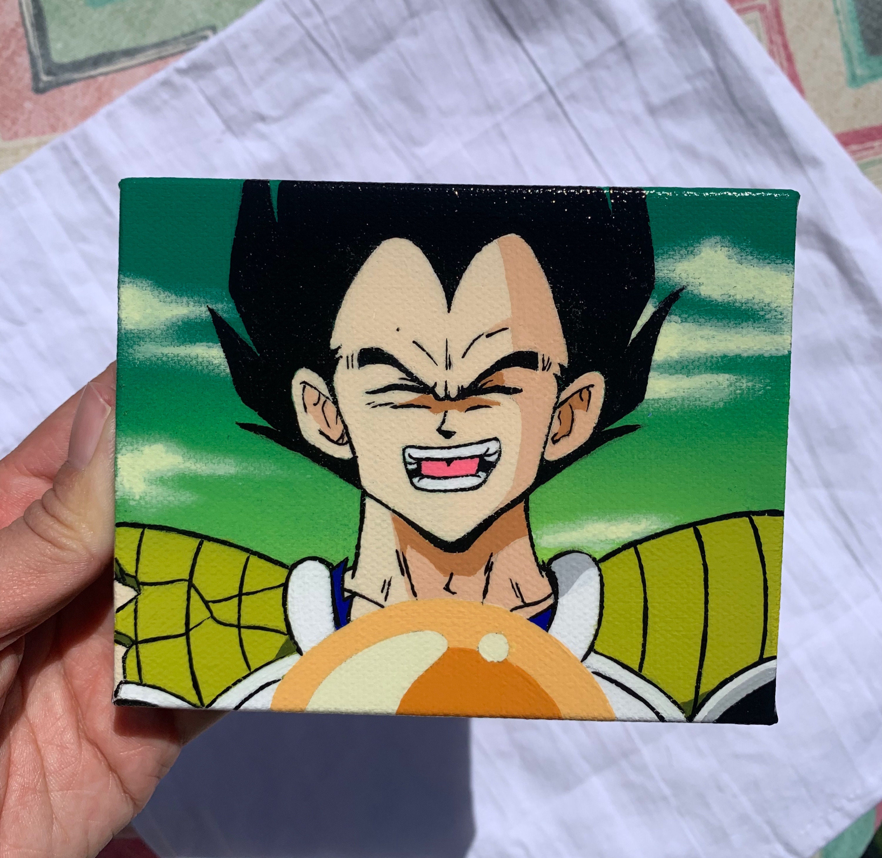 Vegeta Painting - Etsy