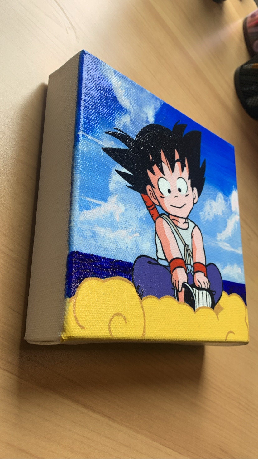 Kid Goku Painting - Etsy