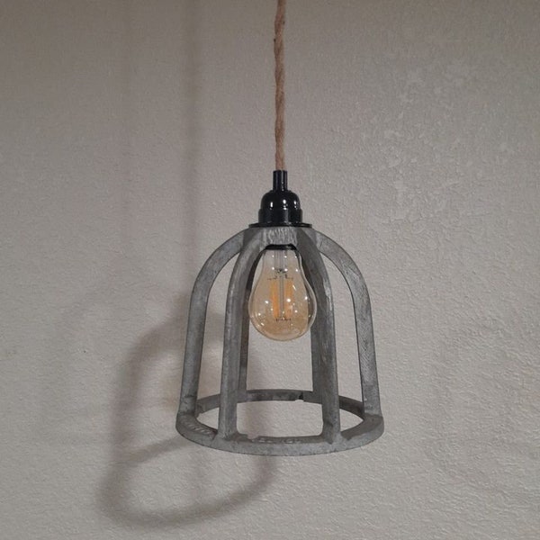 Cage Pendant Light - Etsy