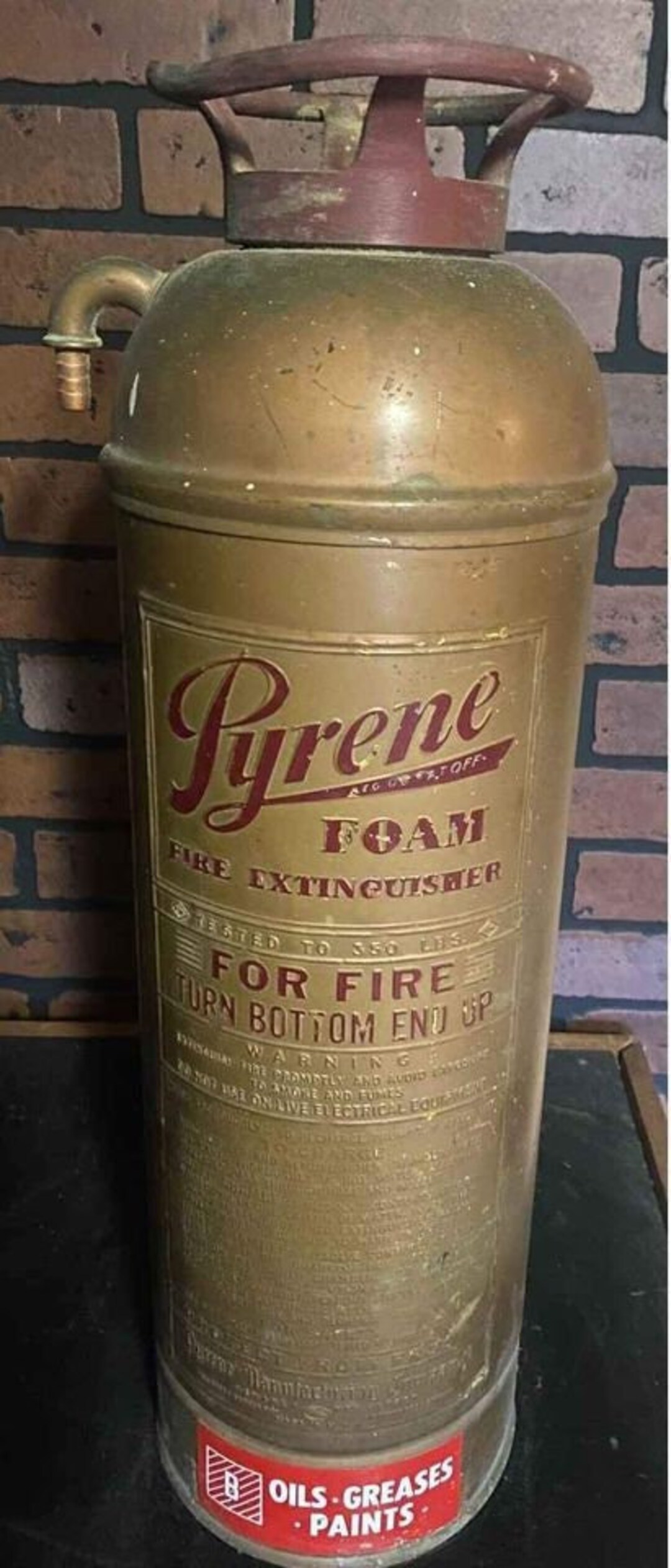 Pyrene Foam Fire Extinguisher - Etsy