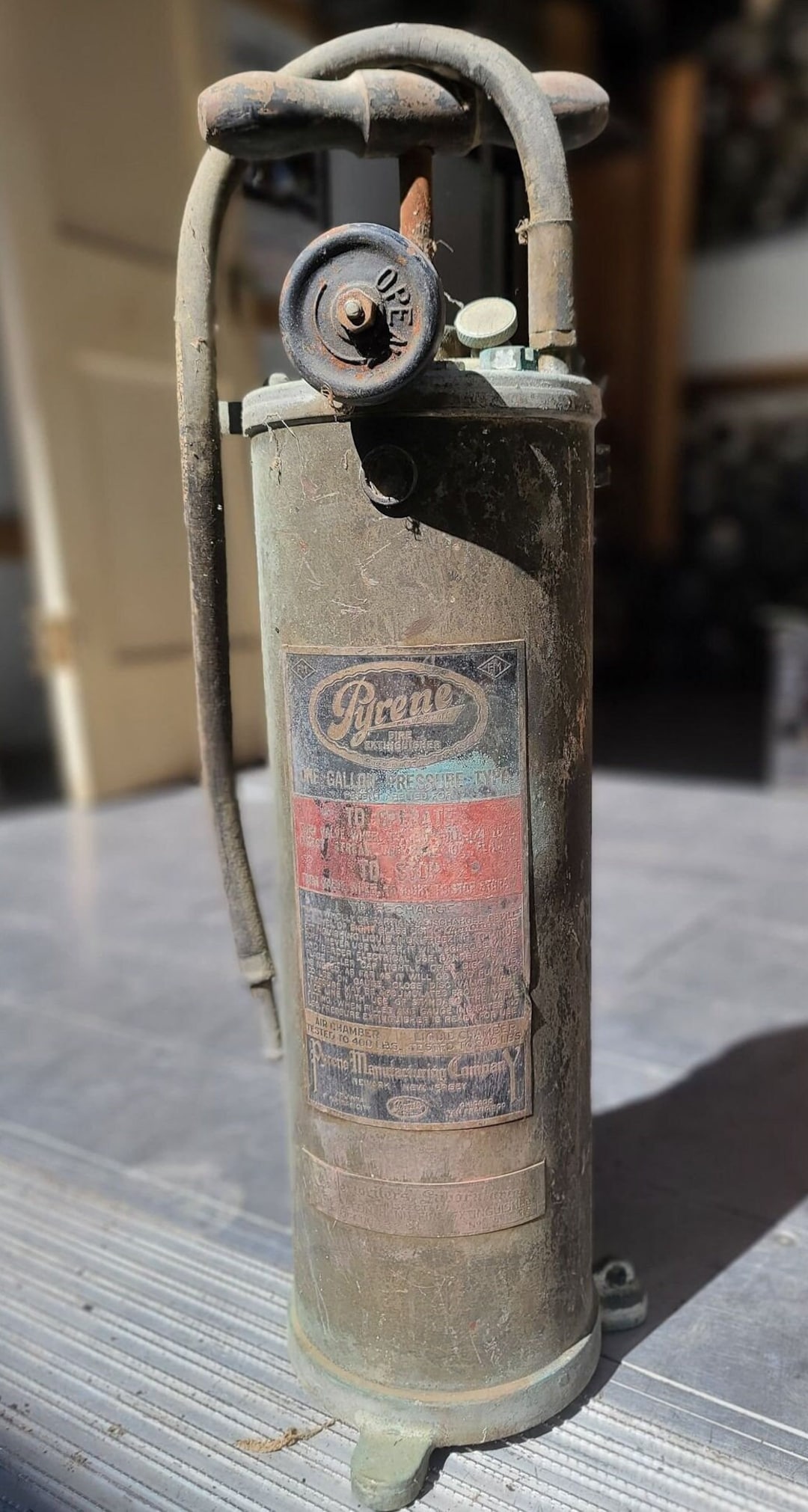 Pyrene Fire Extinguisher - Etsy