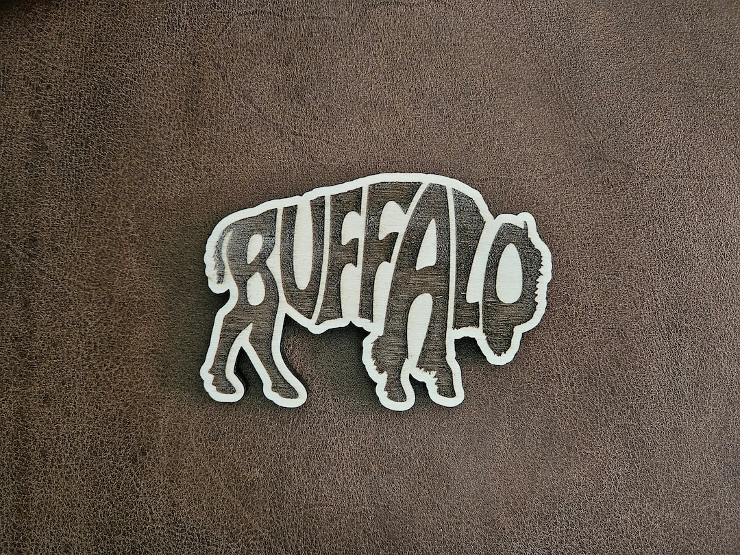 Buffalo Magnet Bison Shaped Letters - Etsy