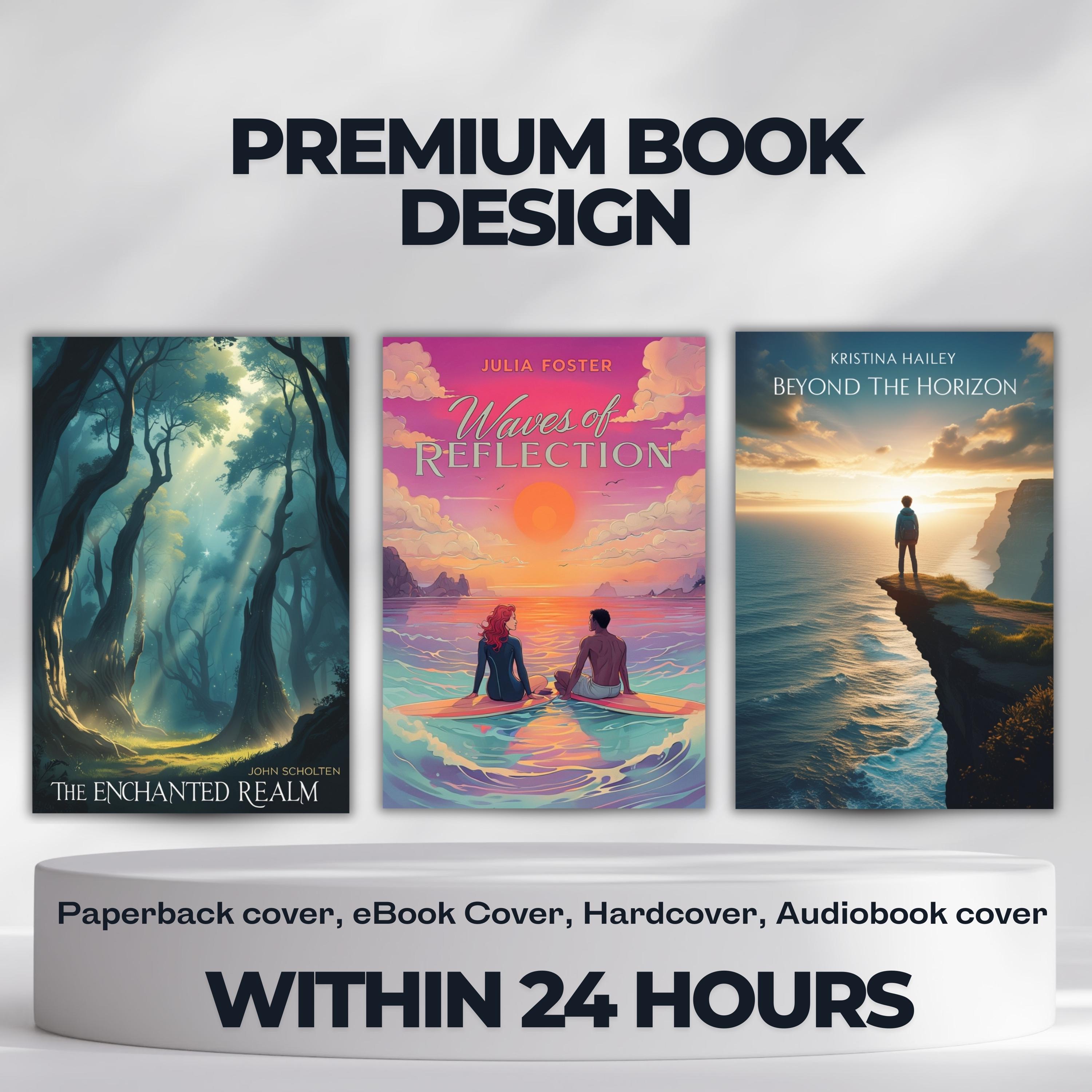 Custom Book Cover Design for Ebooks & Print | Professional Book Cover ...