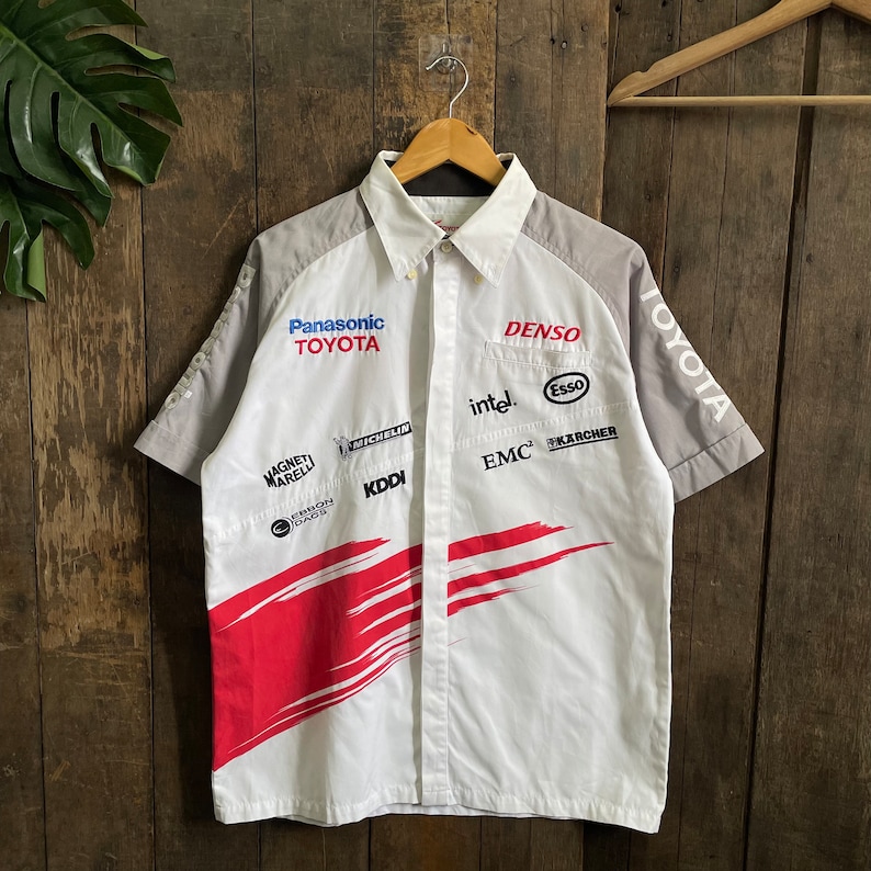 Vintage Toyota Panasonic Racing Shirt - Etsy