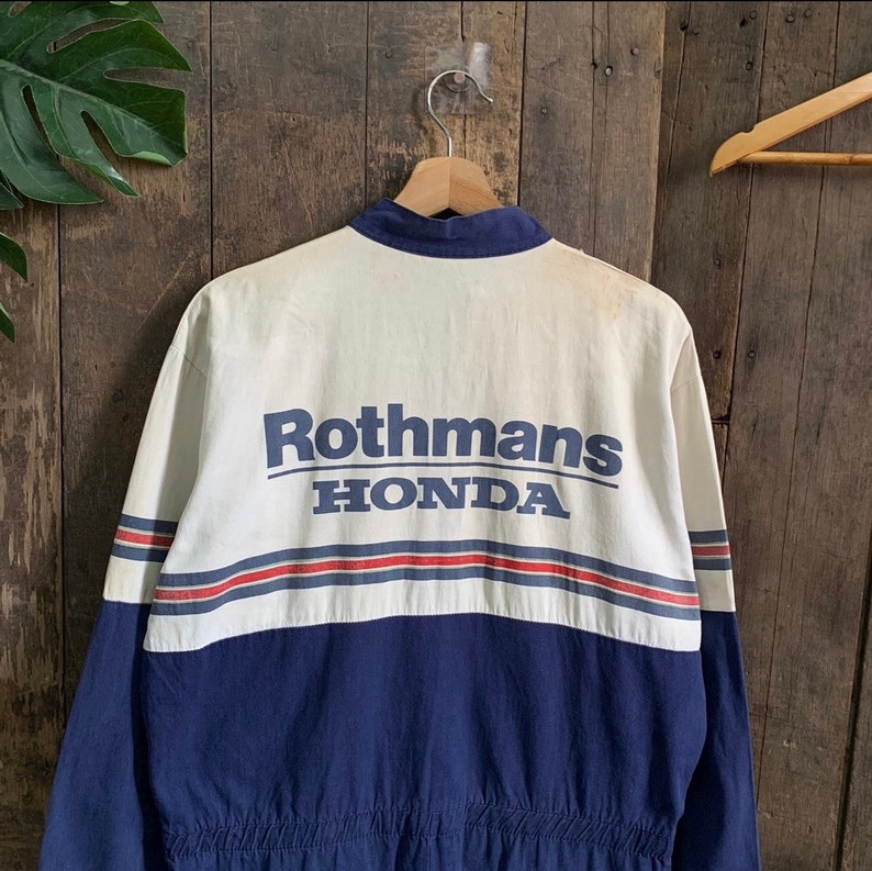 Vintage Rothmans Honda Coverall - Etsy