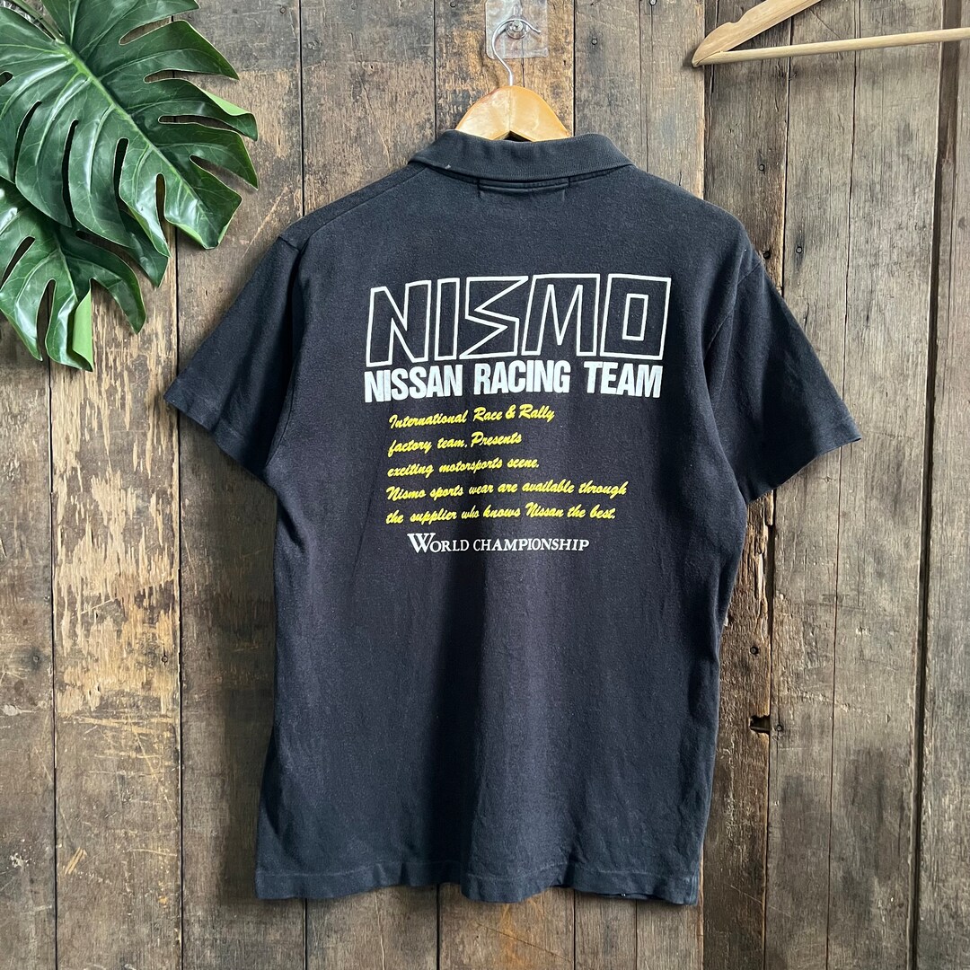 Vintage Nissan Nismo Racing Team Polo Tshirt - Etsy