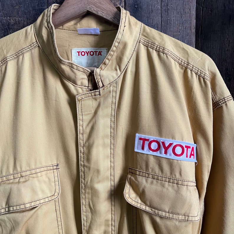Vintage Toyota Coverall Jacket - Etsy