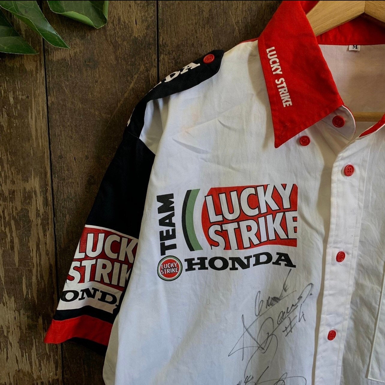 Vintage Team Honda Lucky Strike Racing Shirt - Etsy