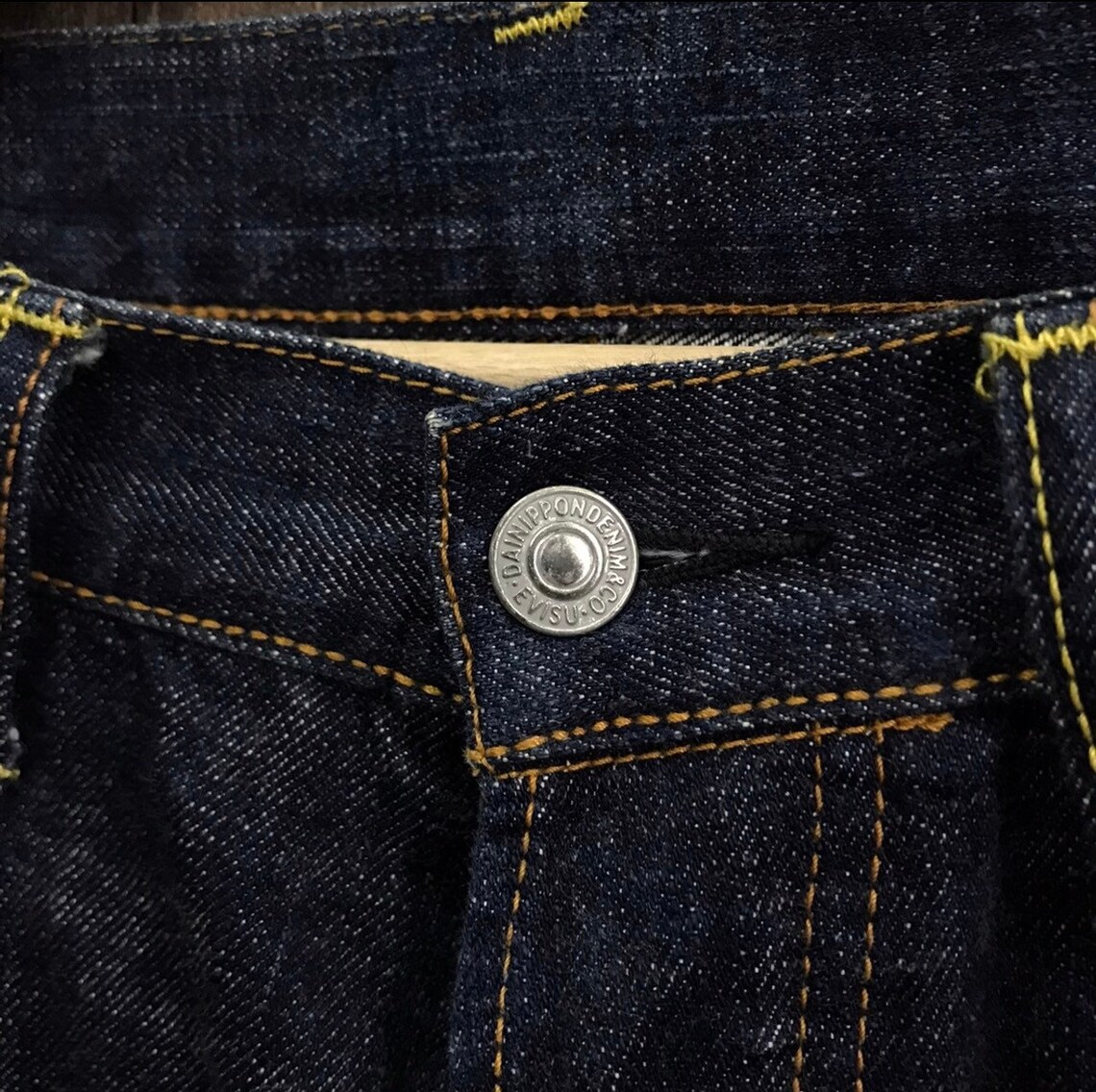Vintage Evisu Multi Pocket Indigo Denim Selvedge Jeans - Etsy