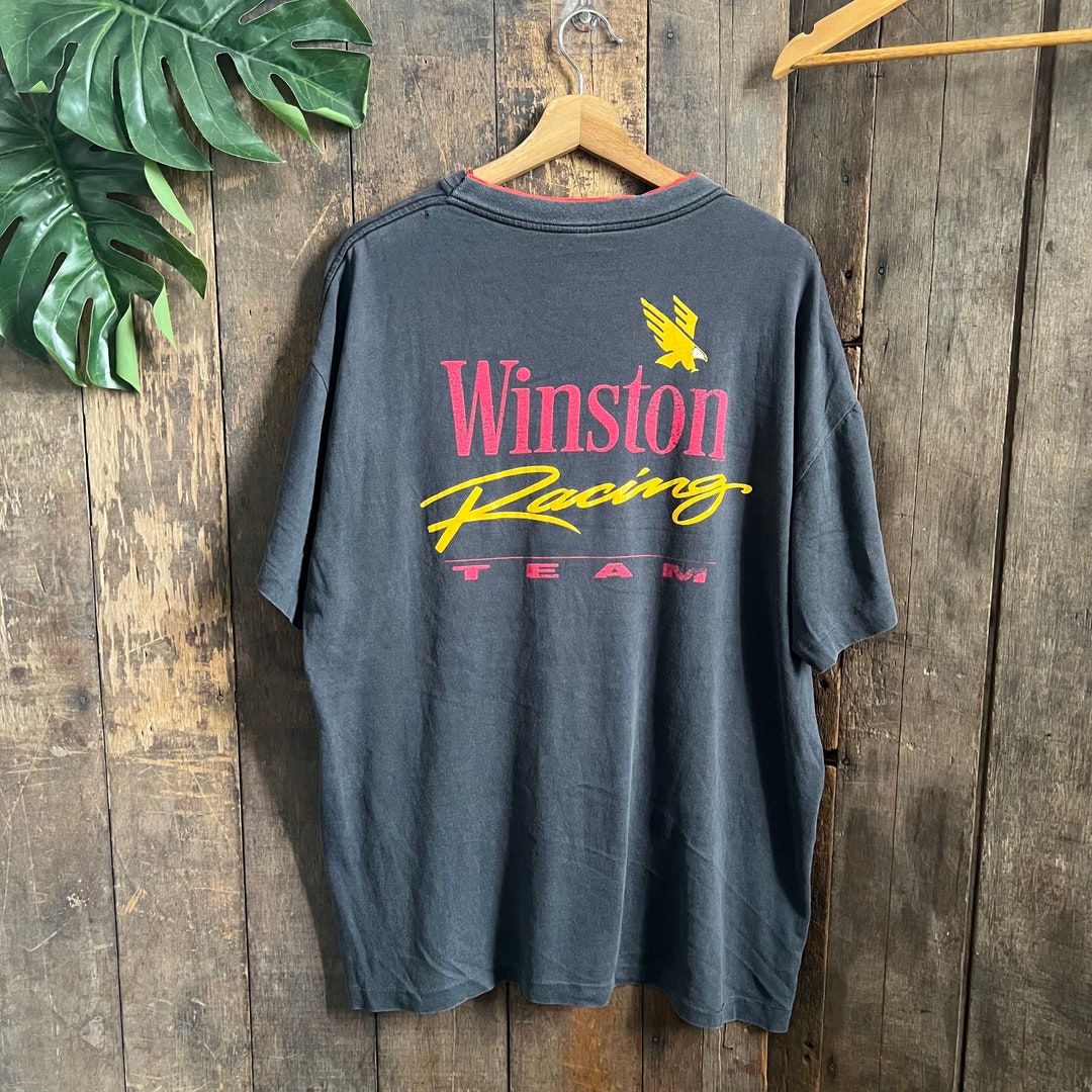 Vintage Distressed Winston Racing Team Tshirt - Etsy