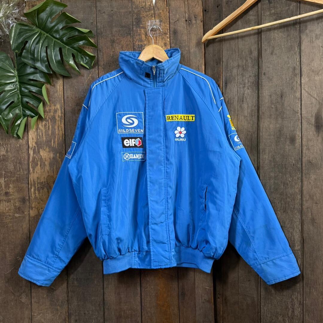 Vintage Renault F1 Team Bomber Jacket - Etsy