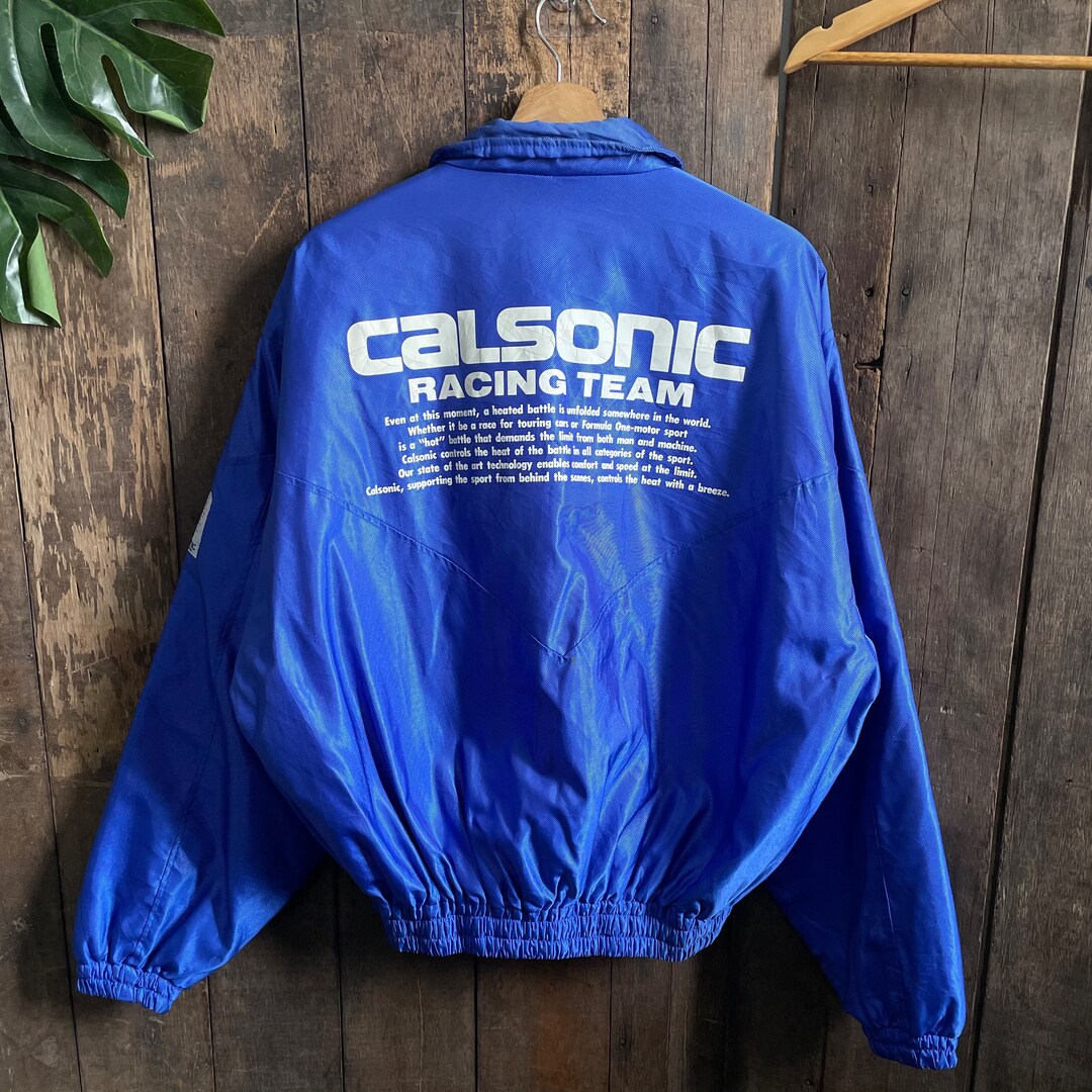 Vintage Calsonic Racing Team Bomber Jacket - Etsy