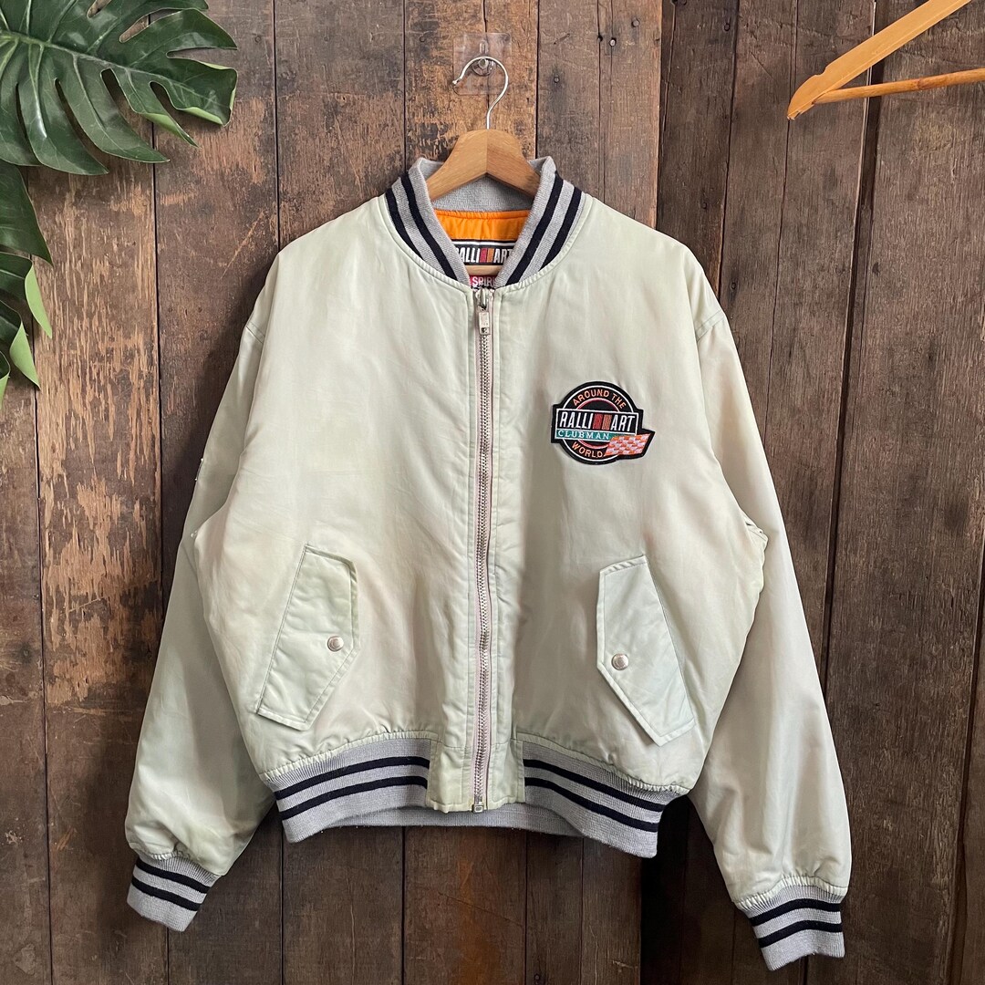 Vintage Ralliart Clubman Racing Bomber Jacket - Etsy