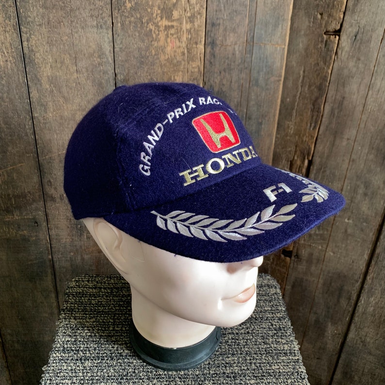 Vintage Honda F1 Grandprix Racing Team 7panel Wool Hat - Etsy