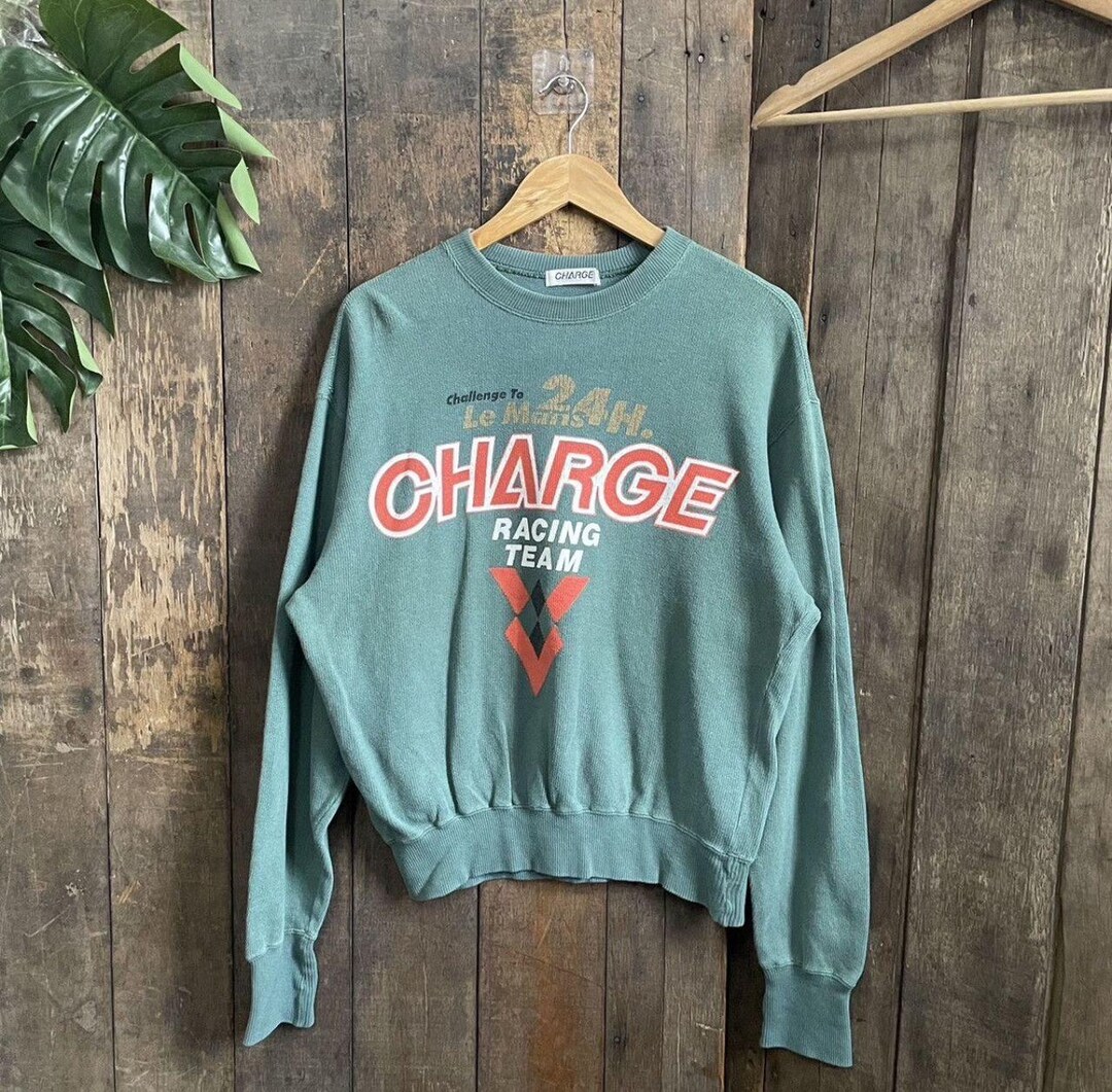 Vintage Le Mans 24h Charge Racing Team Sweatshirt - Etsy