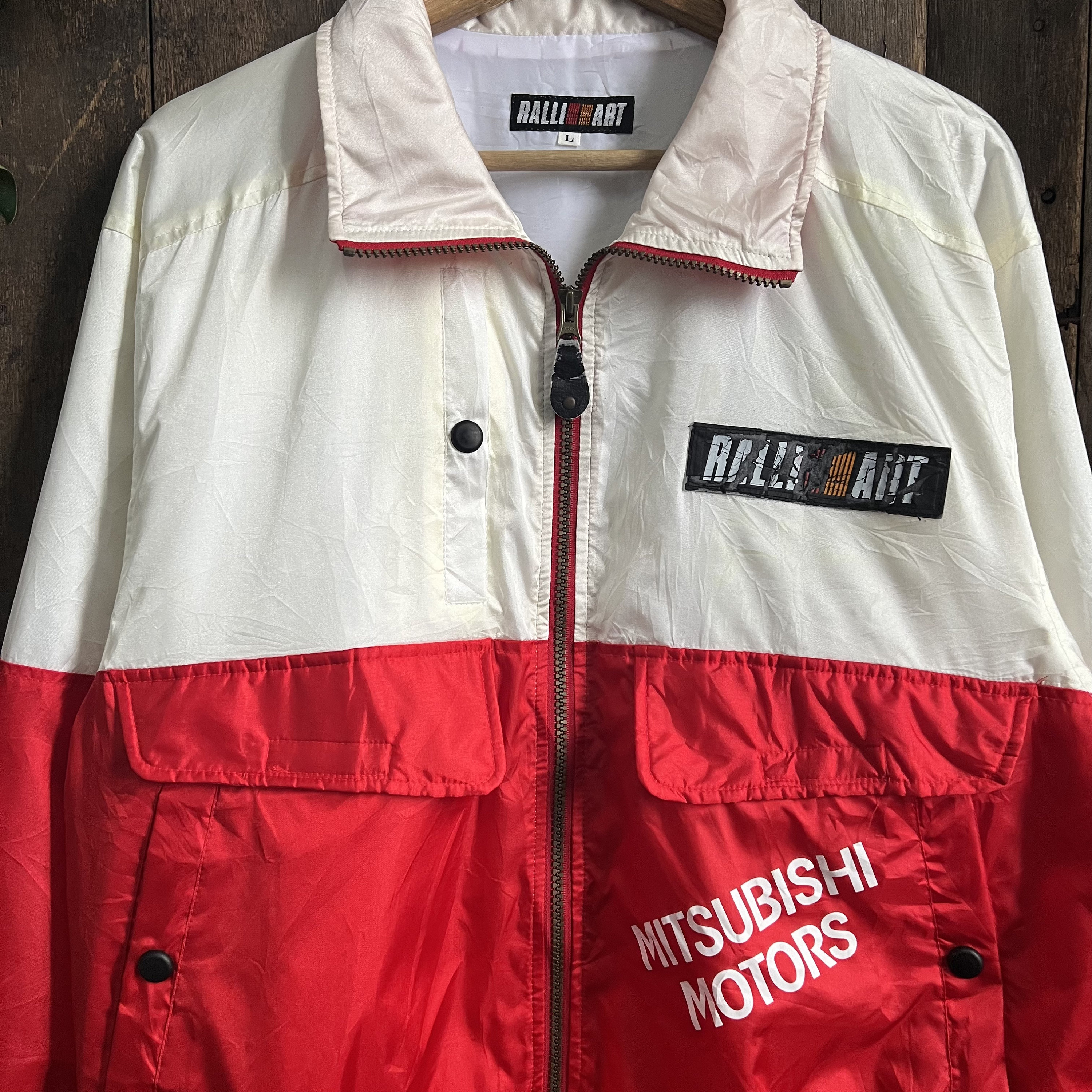 Vintage Ralliart Mitsubishi Motors Racing Light Jacket - Etsy