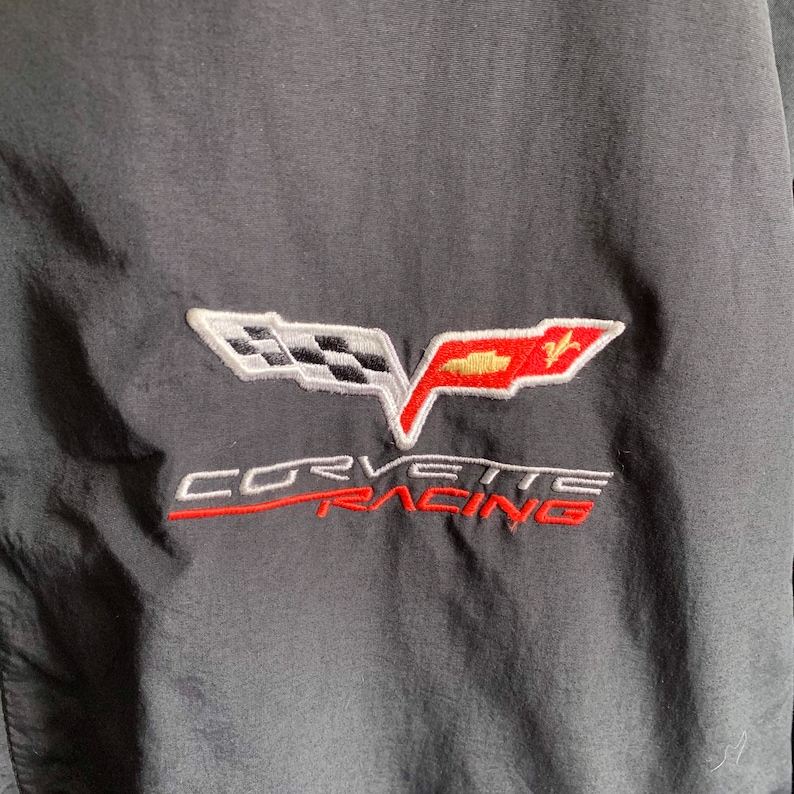 Vintage Corvette Racing Jacket - Etsy