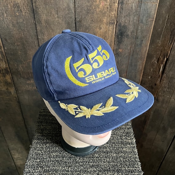 Vintage Subaru 555 Podium Hat Etsy