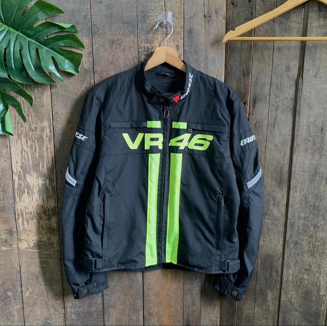 Vintage Dainese VR46 Rossi Rider Racing Jacket - Etsy