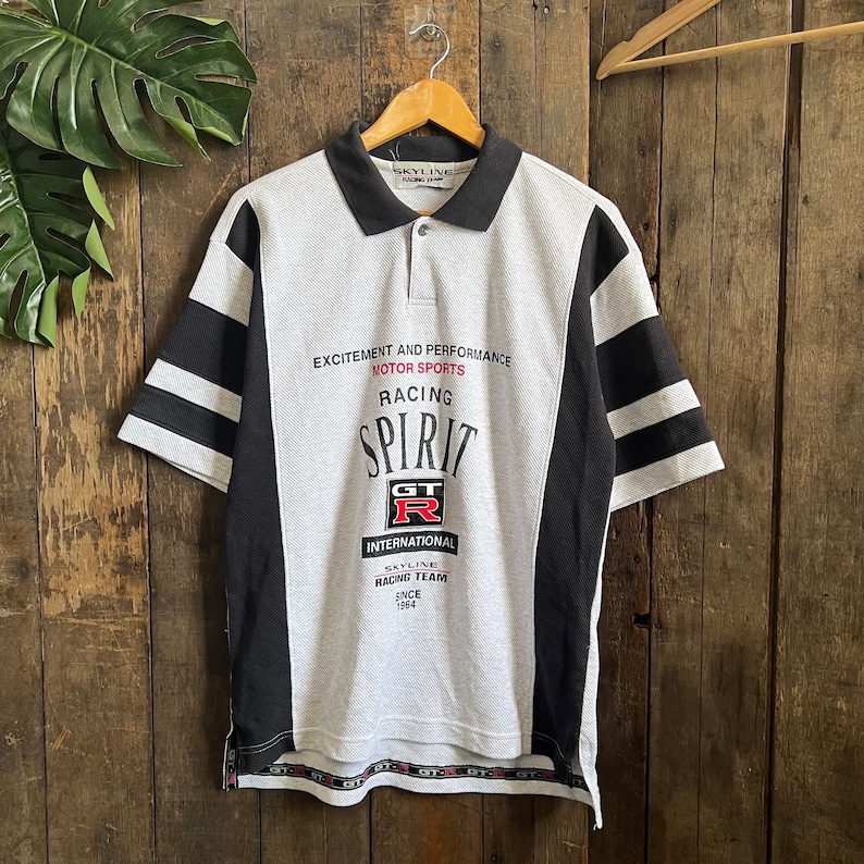 Vintage Nissan GTR Skyline Racing Team Polo Shirt - Etsy