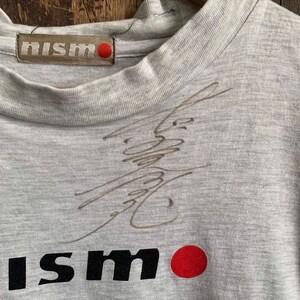 Vintage Nismo Nissan Racing Team Tshirt With Signatures - Etsy
