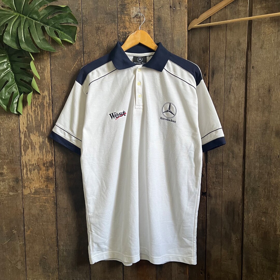 Vintage Mercedes Benz Mobil 1 Racing Polo Shirt - Etsy